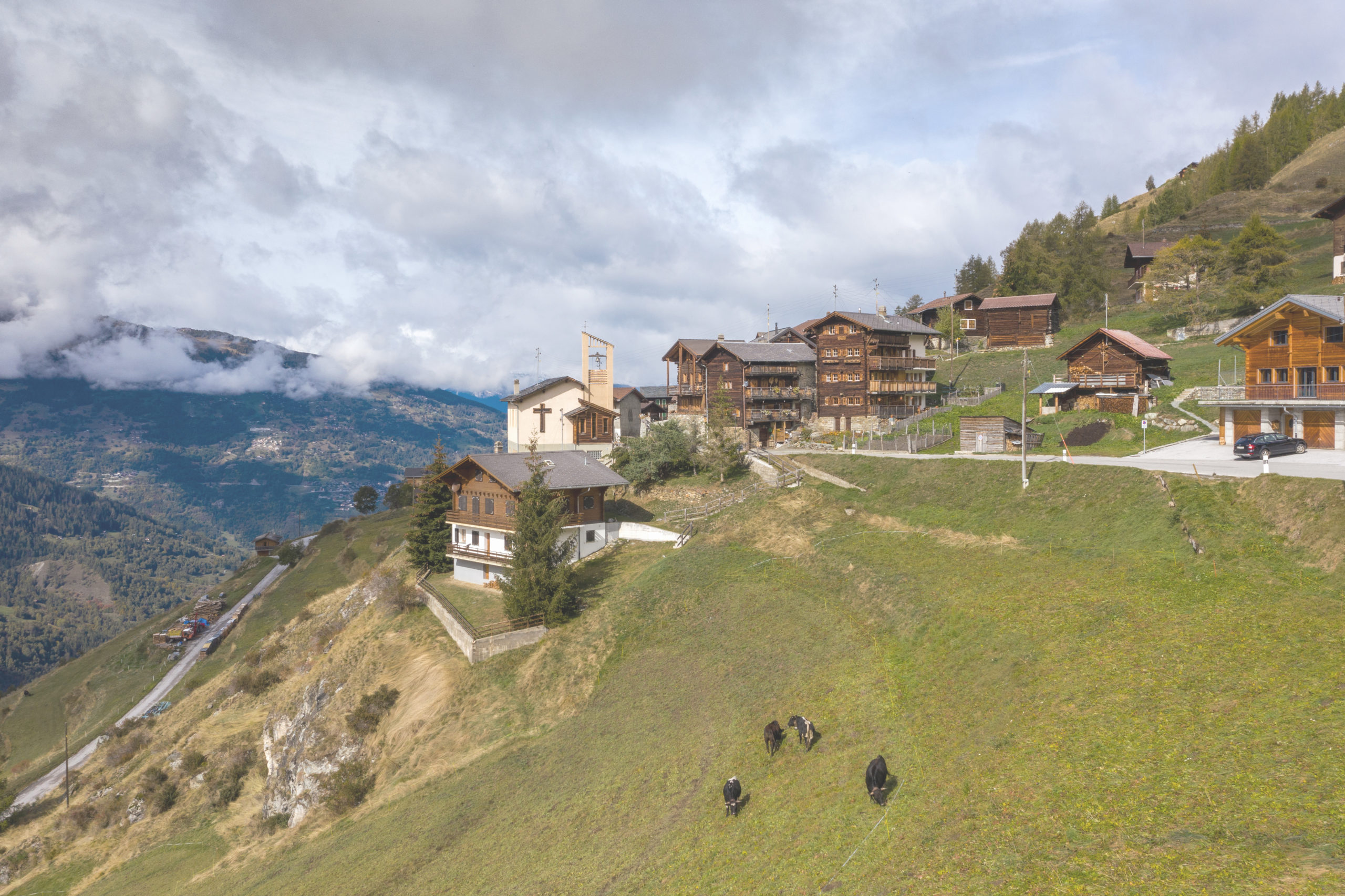 Eison - Les villages - Commune de St-Martin - Valais - Suisse